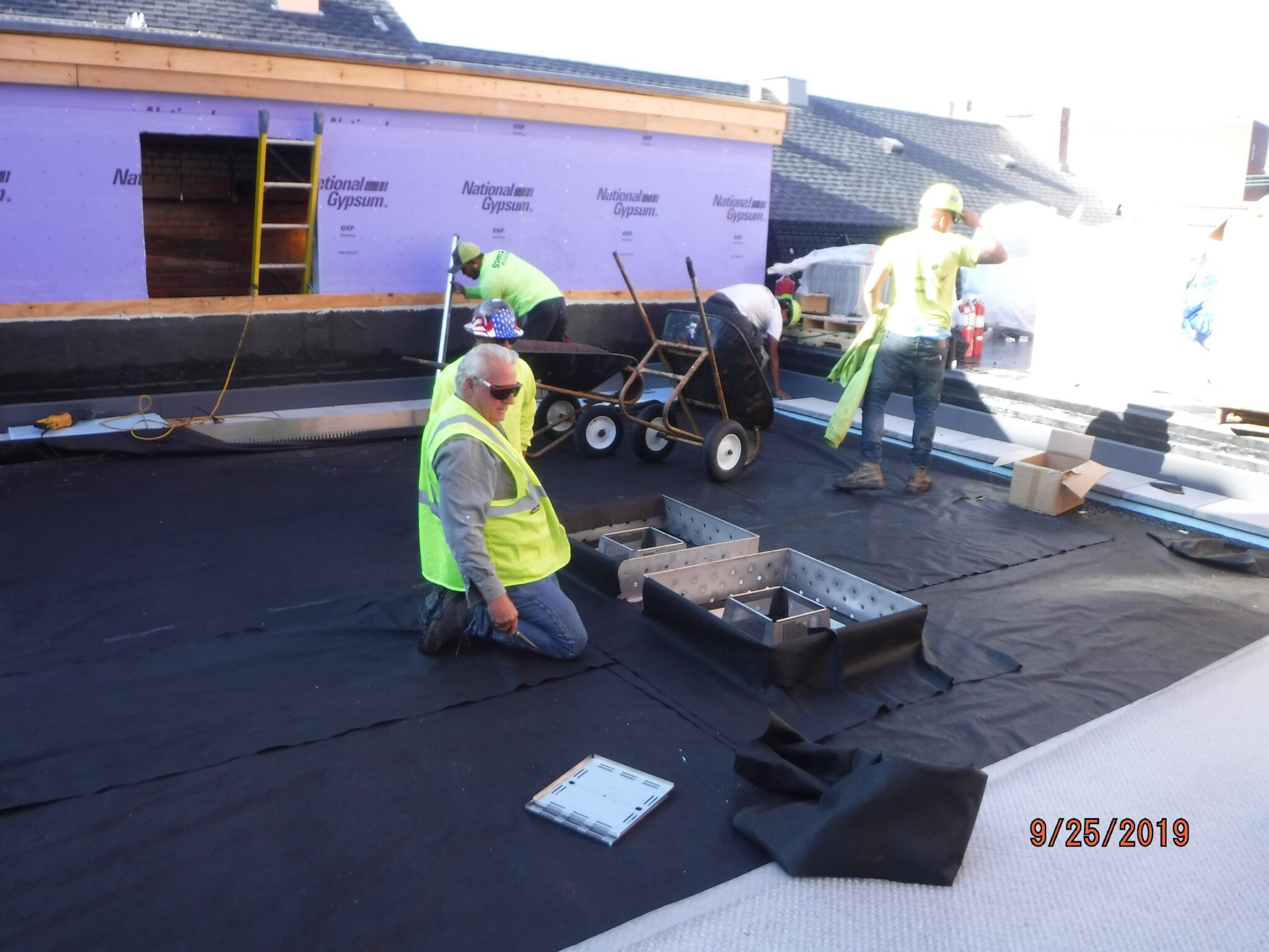 Blue Roof Project in Lancaster, PA | American Hydrotech Roofing Solutions
